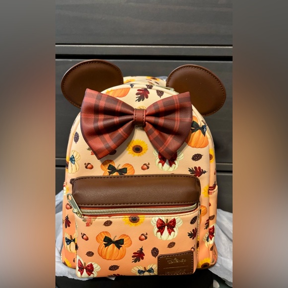 Loungefly | Bags | Nwt Loungefly Disney Fall Pumpkin Backpack | Poshmark
